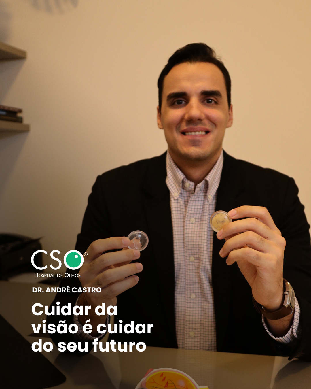 Cuidar da visão é cuidar do seu futuro
